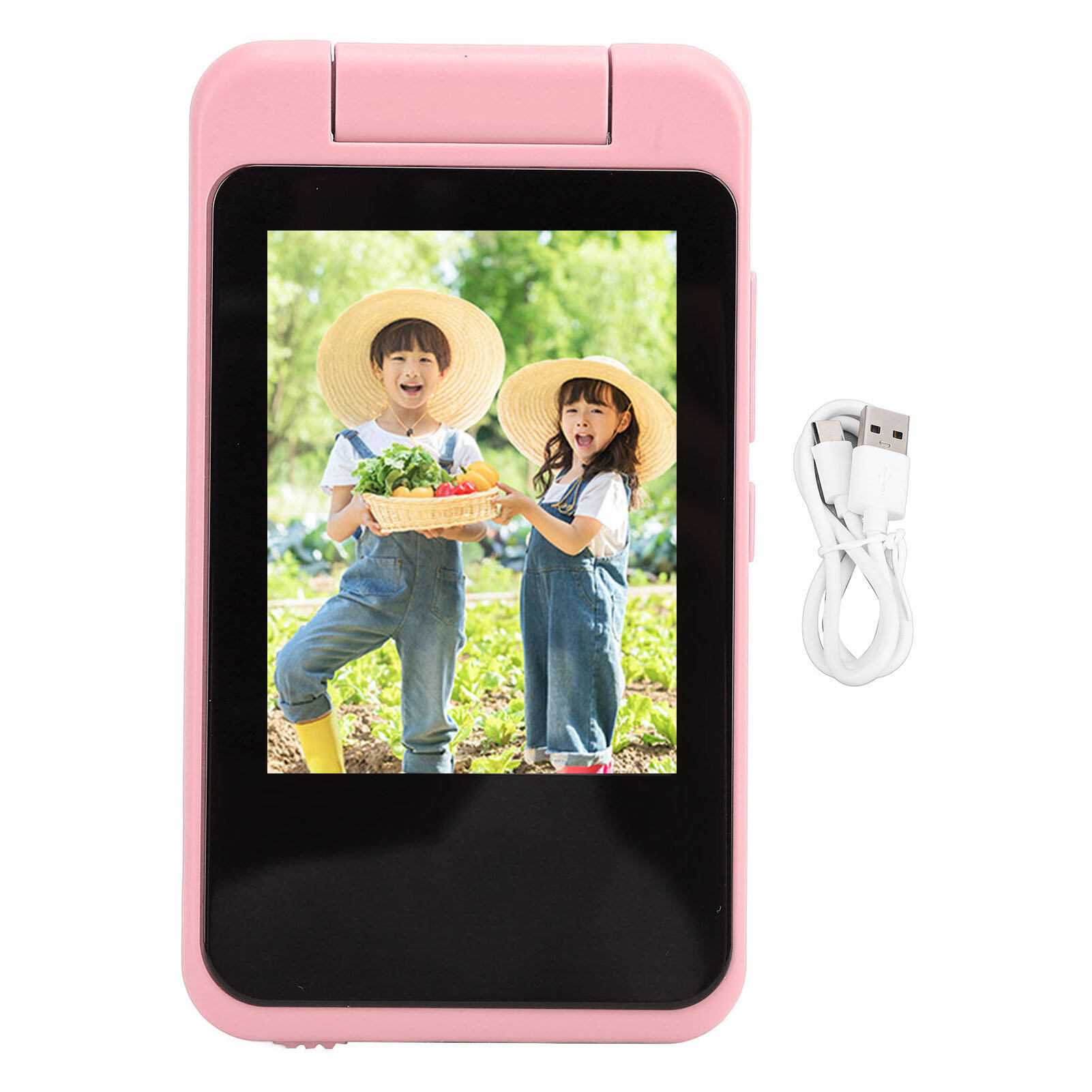 Children Digital Video Camera 1080P 48MP 2.8 Inch IPS Touch Screen MP3 Music Player Kids Roseate