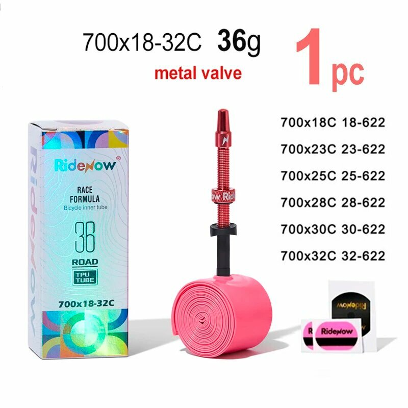 RideNow 700x18-32C, 36g, металл, 1шт, с ремкомплектом