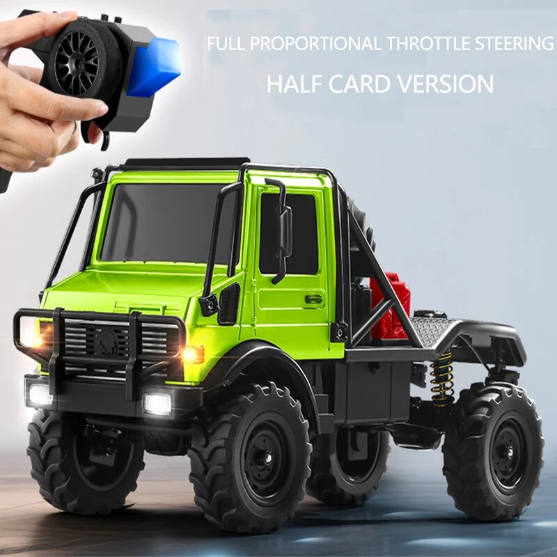 Радиоуправляемая машина MN MODEL Unimog U4000 Green-Originalbox