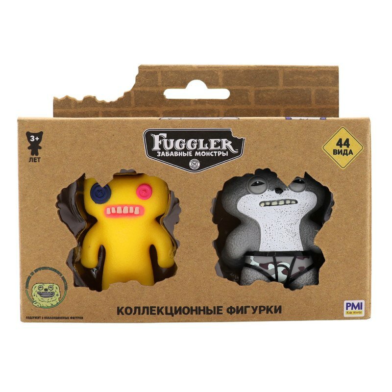 Коллекционные фигурки Fugglers Усталый волк, Задира (2шт) (FG2015A)