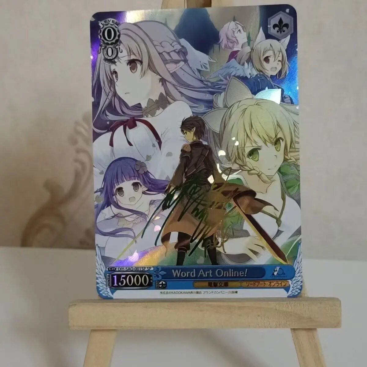 Коллекционные карты SAO Sword Art Online Bandai 1PCScolorful
