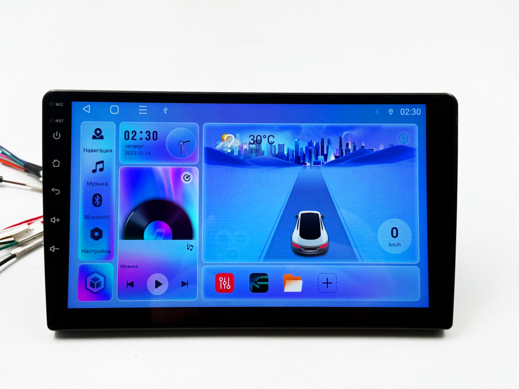 Автомагнитола E5-Olom SX4 PRO 2Din, 9" 4G/64GB, Android, 4х50Вт, 8 ядер