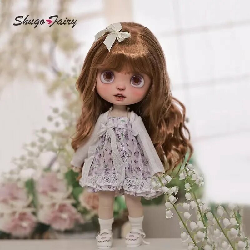 Лаймовая кукла BJD 1/6 Полных комплектов, выполненная в стиле детского хора, Девочка-бабочка
