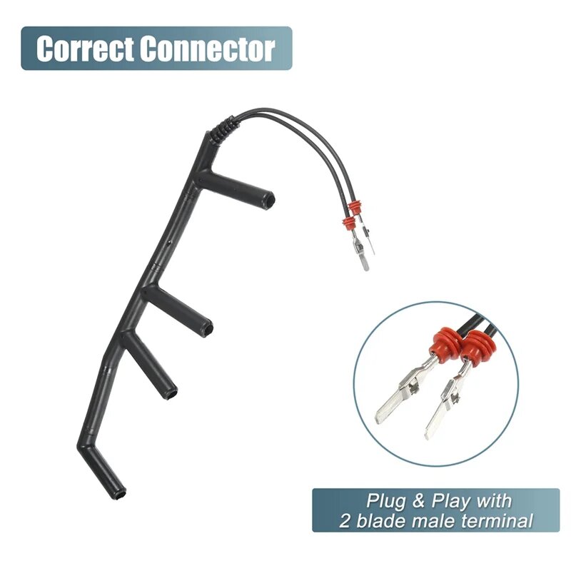 A61M-Жгут проводов свечей накаливания 028971766 028-971-766 для Golf Jetta Passat 904-091 Жгут проводов свечей накаливания