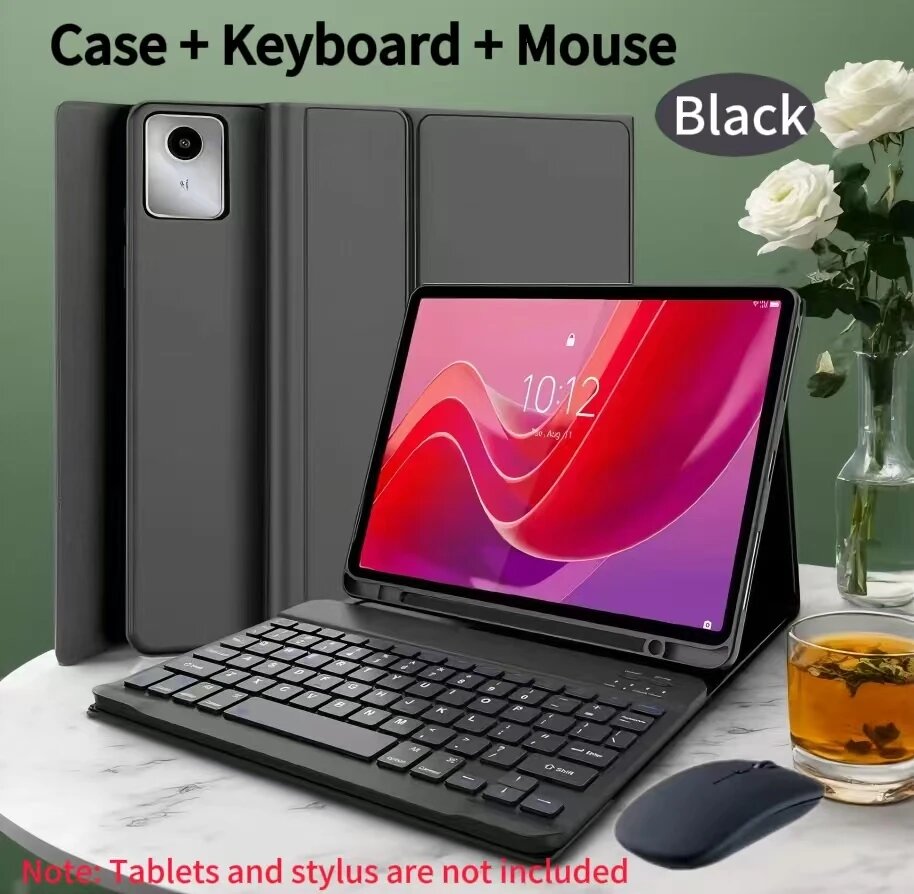 Чехол-клавиатура HUAIBX для Lenovo IdeaPad M11 11", Bluetooth Black 2, Russian