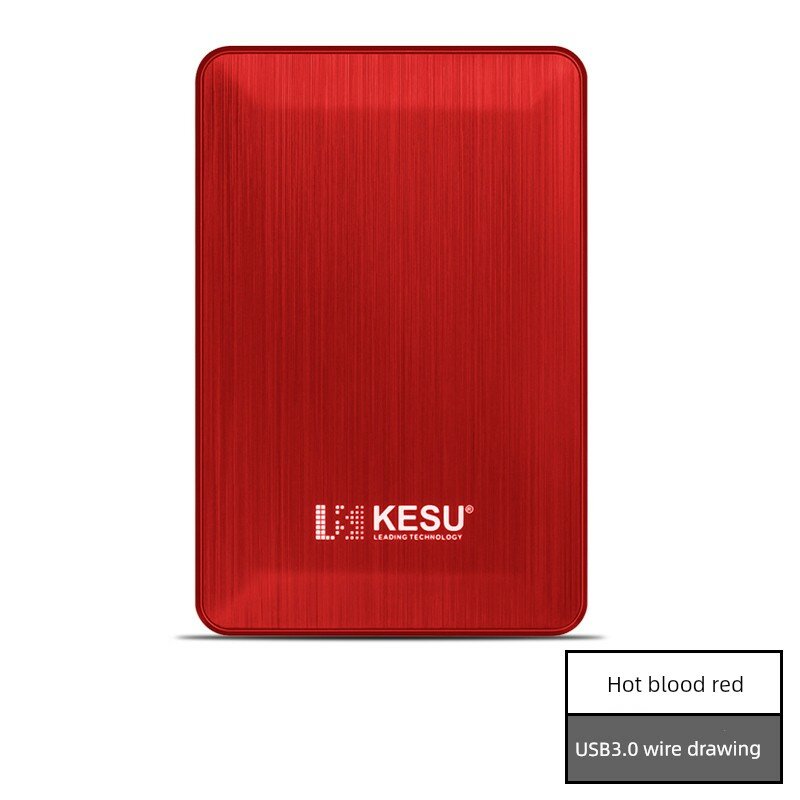 1TB Красный Стандартный Механический Портативный Внешний Жесткий Диск для Мобильного и Компьютерного Использования