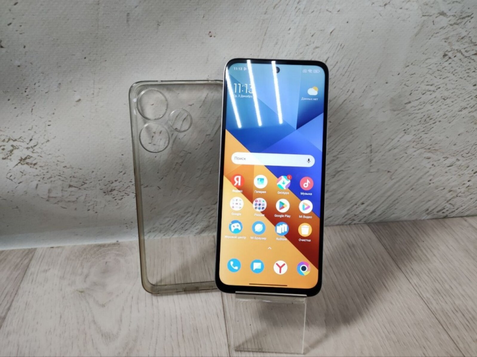 Смартфон Xiaomi Poco M6 8/256 Гб, серебристый