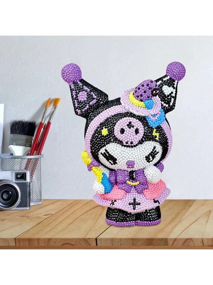 Винил Kuromi Алмазная мозаика копилка DIY бриллиантовая карт