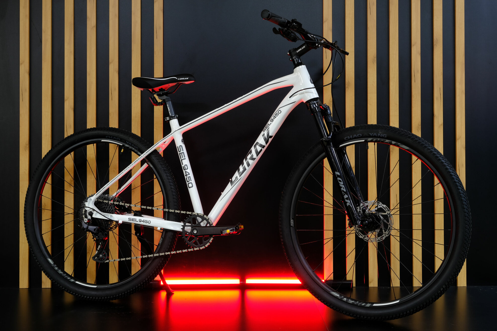 Велосипед горный на Shimano Deore LORAK Sel 9450 SE Белый под рост 165-175 см