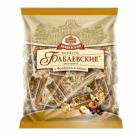 Конфеты шоколадные бабаевский "Оригинальные", 250 г, ББ09868