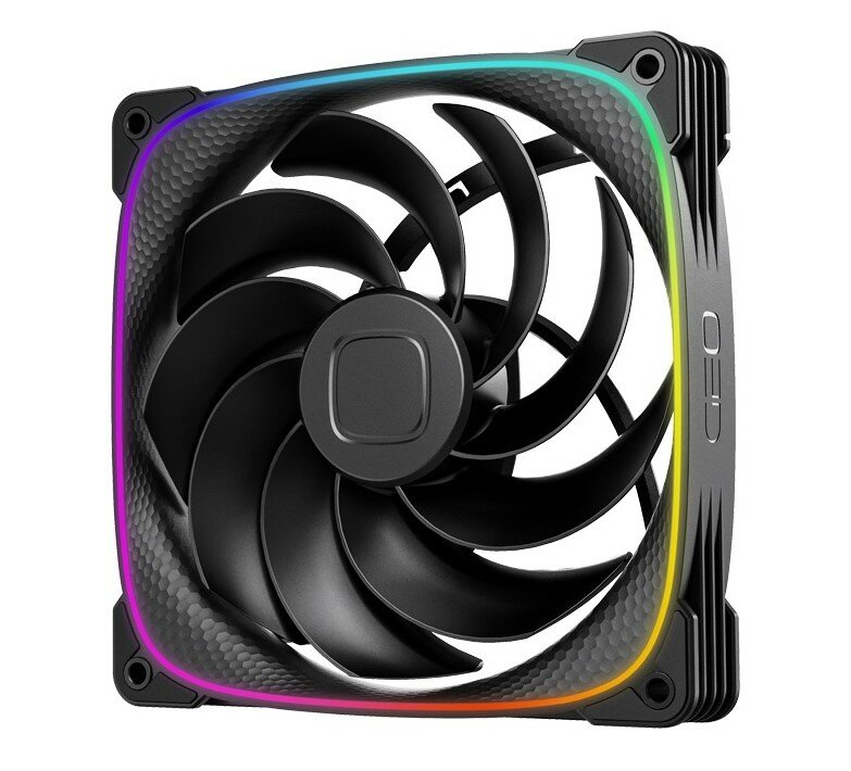 Вентилятор для корпуса Geometric Future Squama 2503RB-14 Reverse Black (1F2503R114000)