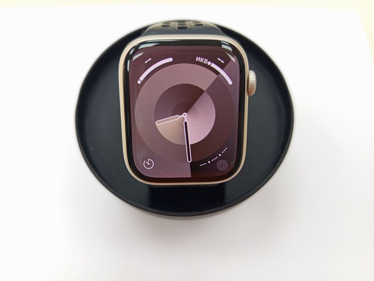 Смарт-часы Apple Watch Series 9, GPS, 45мм, алюминиевый корпус, ремешок из силикона, Б\У,Уценка