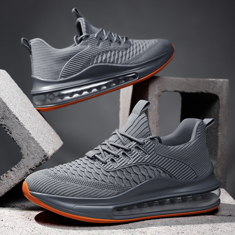 Летние мужские кроссовки Yeezy, дышащие, амортизирующие кроссовки с воздушной подушкой, размер плюс 48, модная мужская спортивная обувь, кроссовки для бега, 39-48.