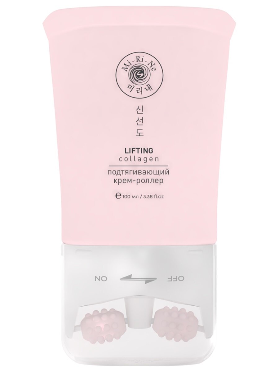 Крем-роллер с лифтинг-эффектом для лица, шеи и зоны декольте Mi-Ri-Ne Подтягивающий Collagen 100мл