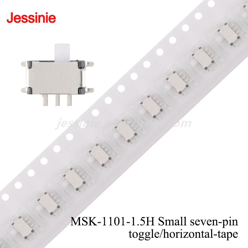 Переключатели Jessinie MSK-1101-1.5H 7-Pin Toggle, 10шт