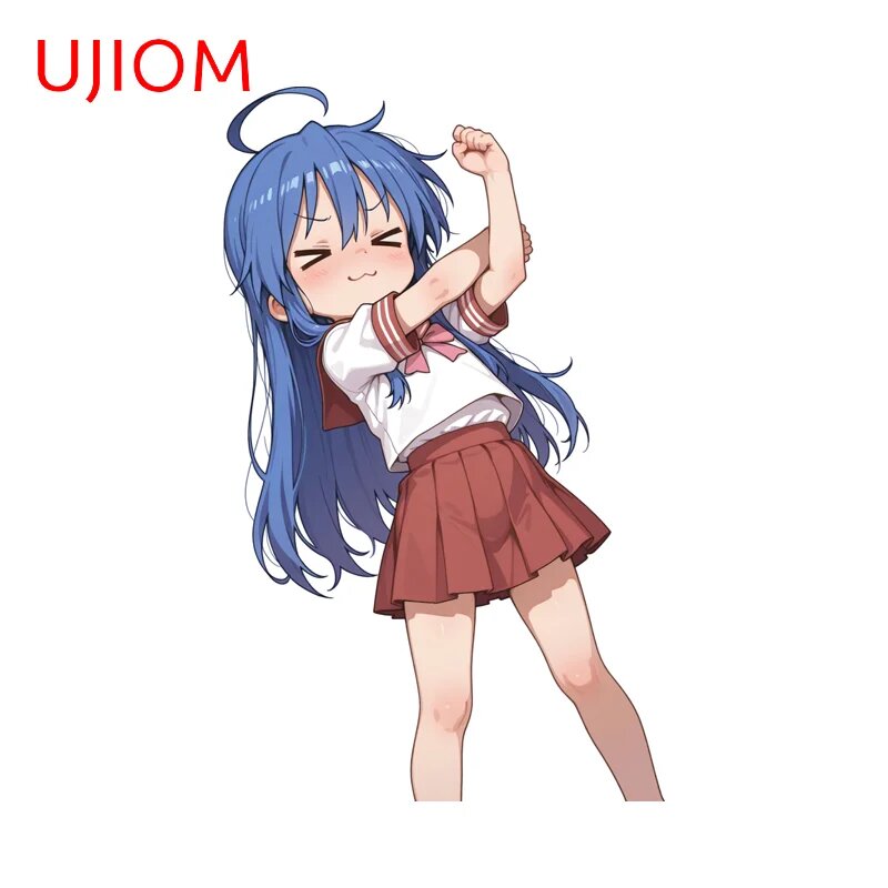 UJIOM милые наклейки на стену Konata Izumi интересный мультфильм Vestibule гардероб настольная наклейка высокое качество личное украшение дома