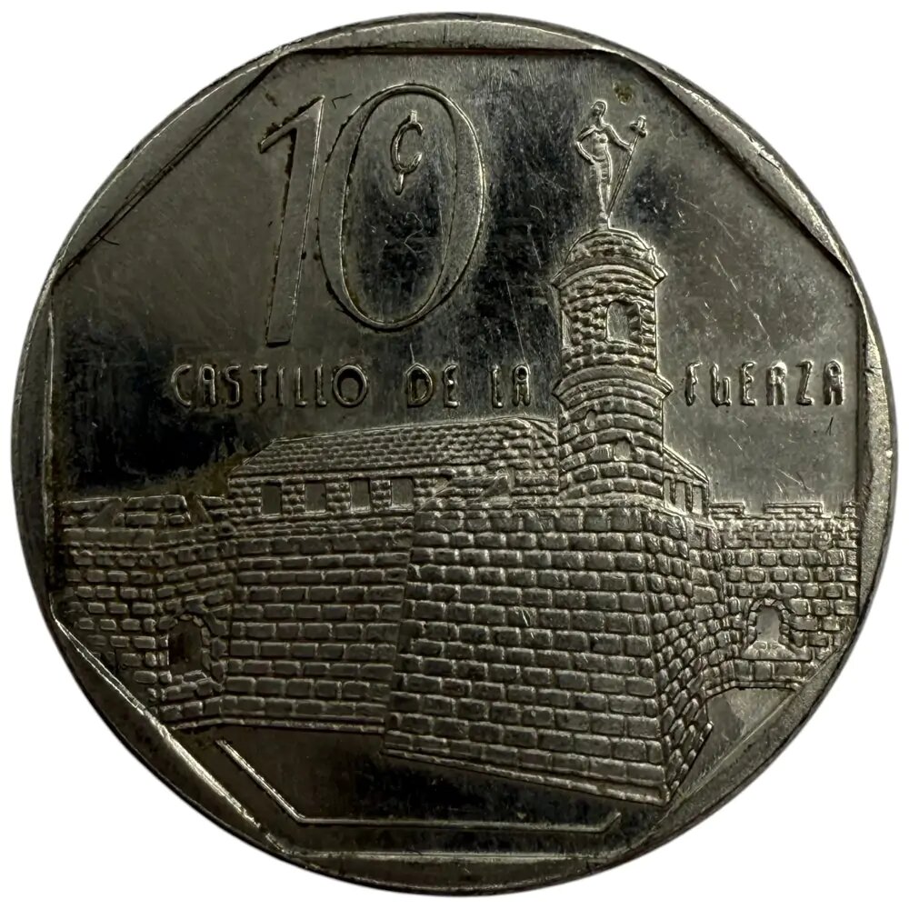 Куба 10 сентаво 1996 г.