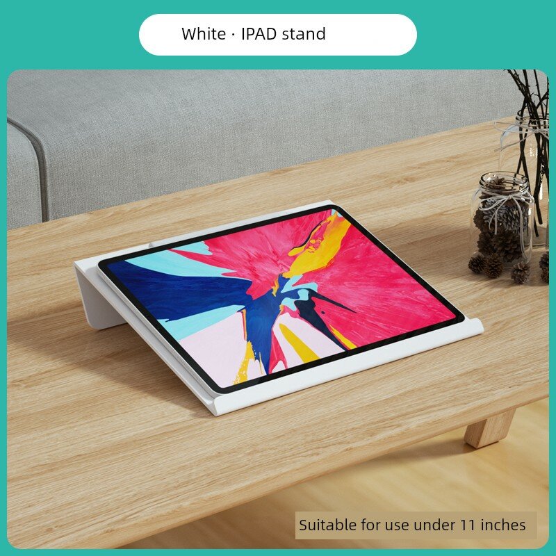 Акриловая подставка для iPad 11 дюймов, регулируемая подставка для рисования, портативный держатель для письма в белом