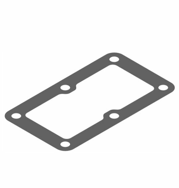 Прокладка задней крышки радиатора отработавших газов дв. ЯМZ-53443/ арт.53443.1213036/ Автодизель