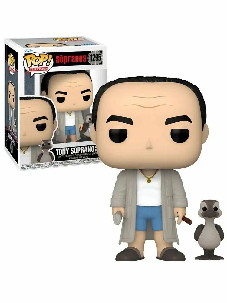 Фигурка Sopranos "Тони Сопрано с Уткой" #1295, 10 см, разноцветная