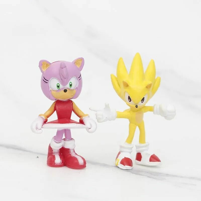 Аниме фигурки Набор фигурок Соник игрушки для детей / cоник Sonic 12шт