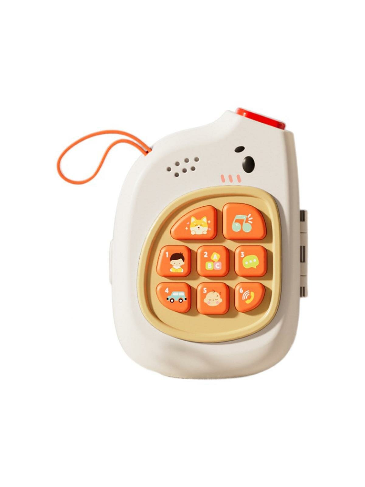 Слоненок музыкальный мобильный телефон планшет детские милые развивающие игрушки