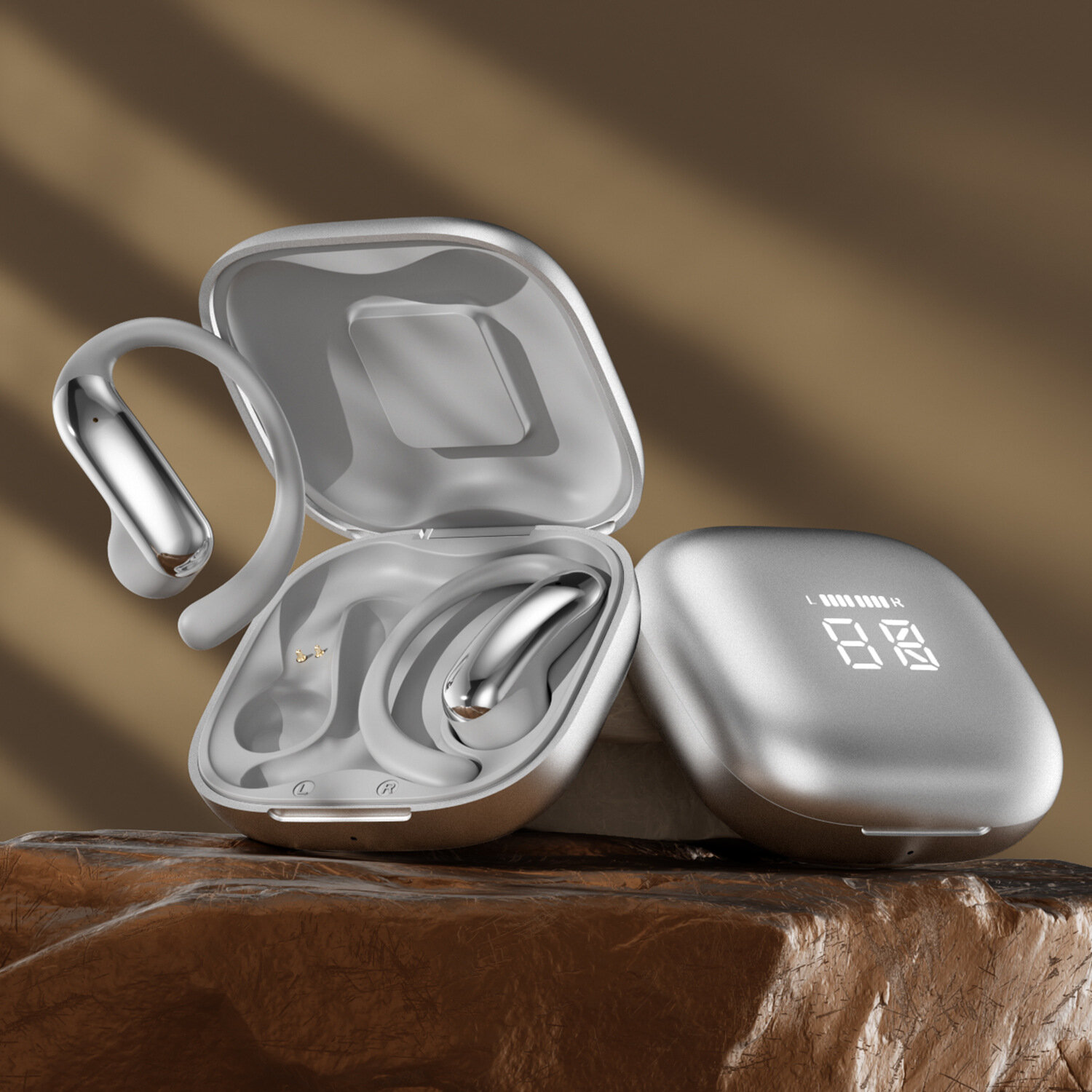 KLQ Наушники Bluetooth OWS M220 открытые спортивные беспроводные прочные компактные
