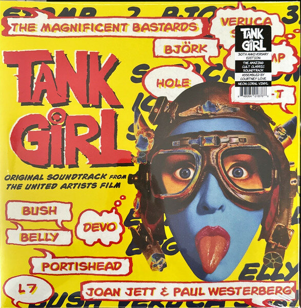 OST "Виниловая пластинка OST Tank Girl - Neon Red"