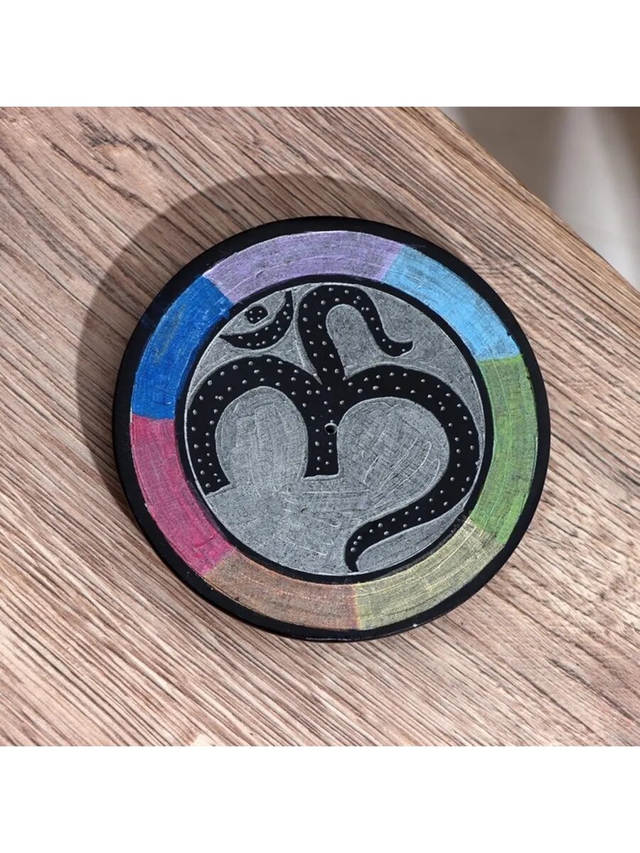 Эстетическая подставка для благовоний из камня