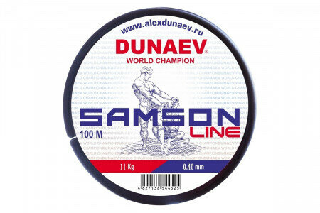 Леска Dunaev Samson (LDS100M-037 (100 м 0,37мм) )