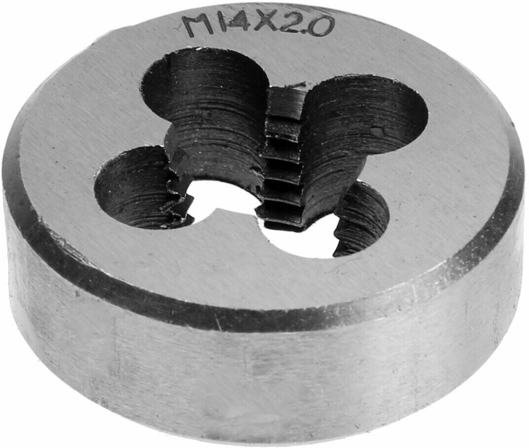 Плашка метрическая тундра, М14×2 мм