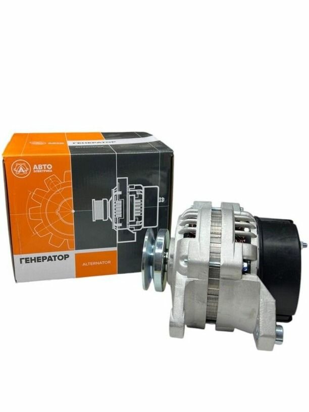 Генератор ГАЗ-3302 Бизнес, УАЗ дв. УМЗ-4216, 14 В, 90 А, 1-ручьевой, узкий шкив 10 мм (ан. 3282.3771)