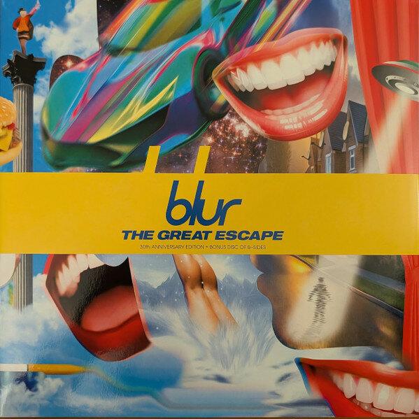 Blur. The Great Escape (LP Blue Transparent 12"/LP Yellow Transparent 12"/Reissue/Виниловая пластинка)