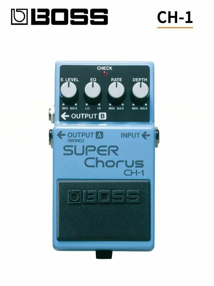 BOSS CH-1 Супер Стерео Припев Многофункциональная электрогитара с педалью басового эффекта Аксессуары для гитары