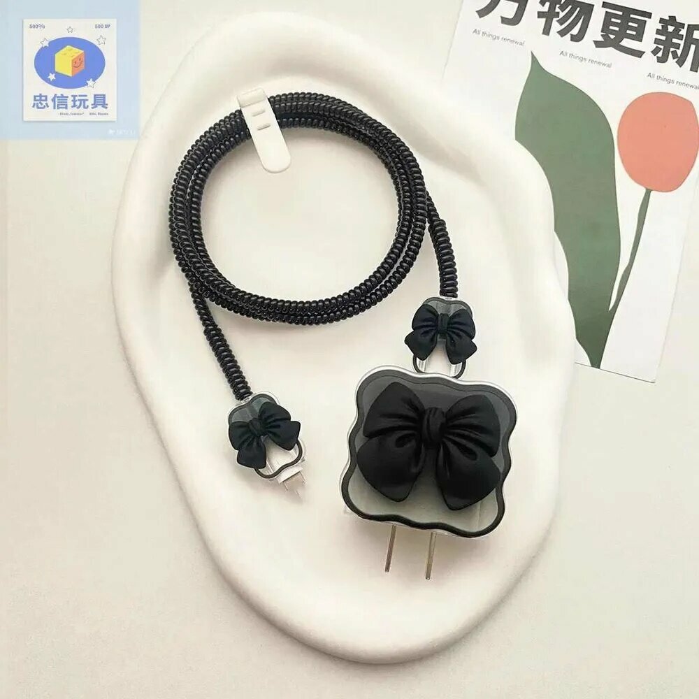 Намотка для USB-кабеля для зарядки и передачи данных, защита кабеля