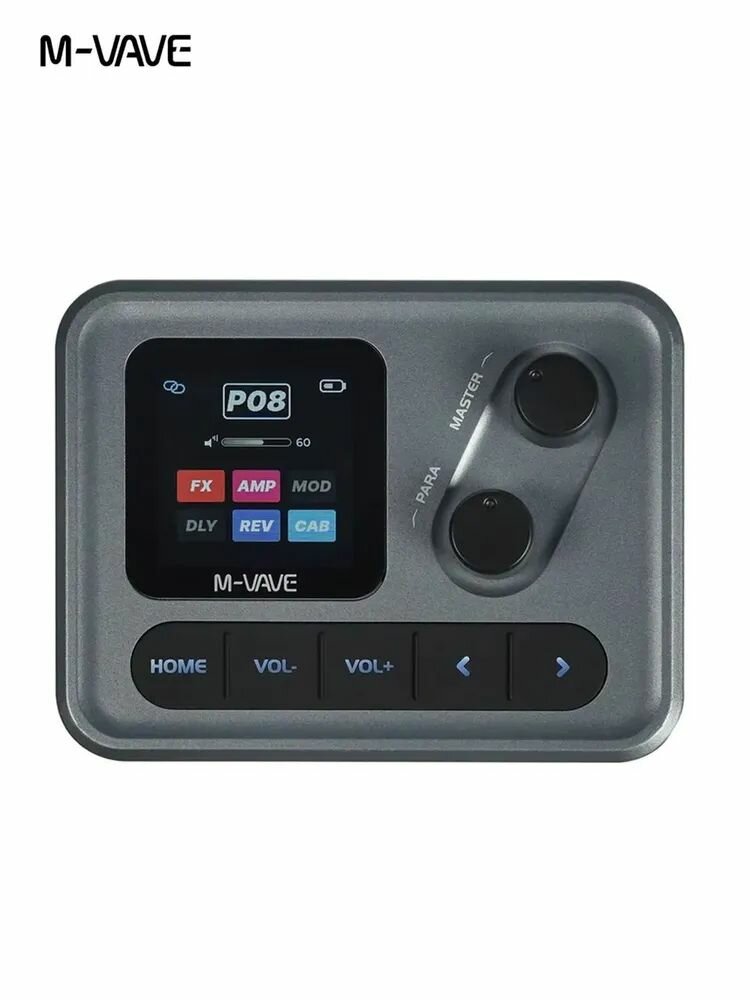 M-VAVE Pocket AMP Портативный мультиэффект-процессор для электрогитары/бас-гитары