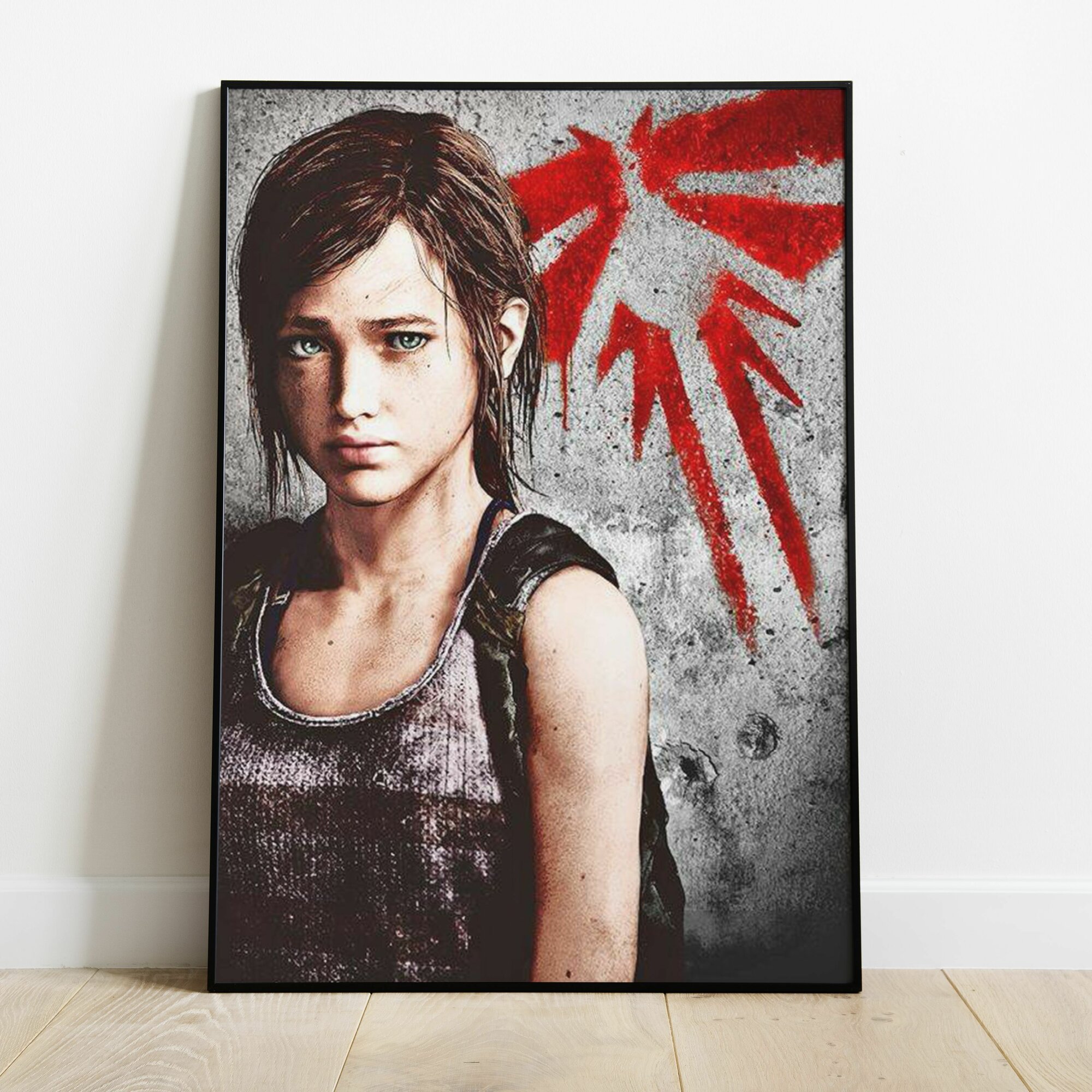 Плакат на стену для интерьера The Last of Us (Одни из нас, вариант 2) / Постер по игре формата А4 (21х30 см)