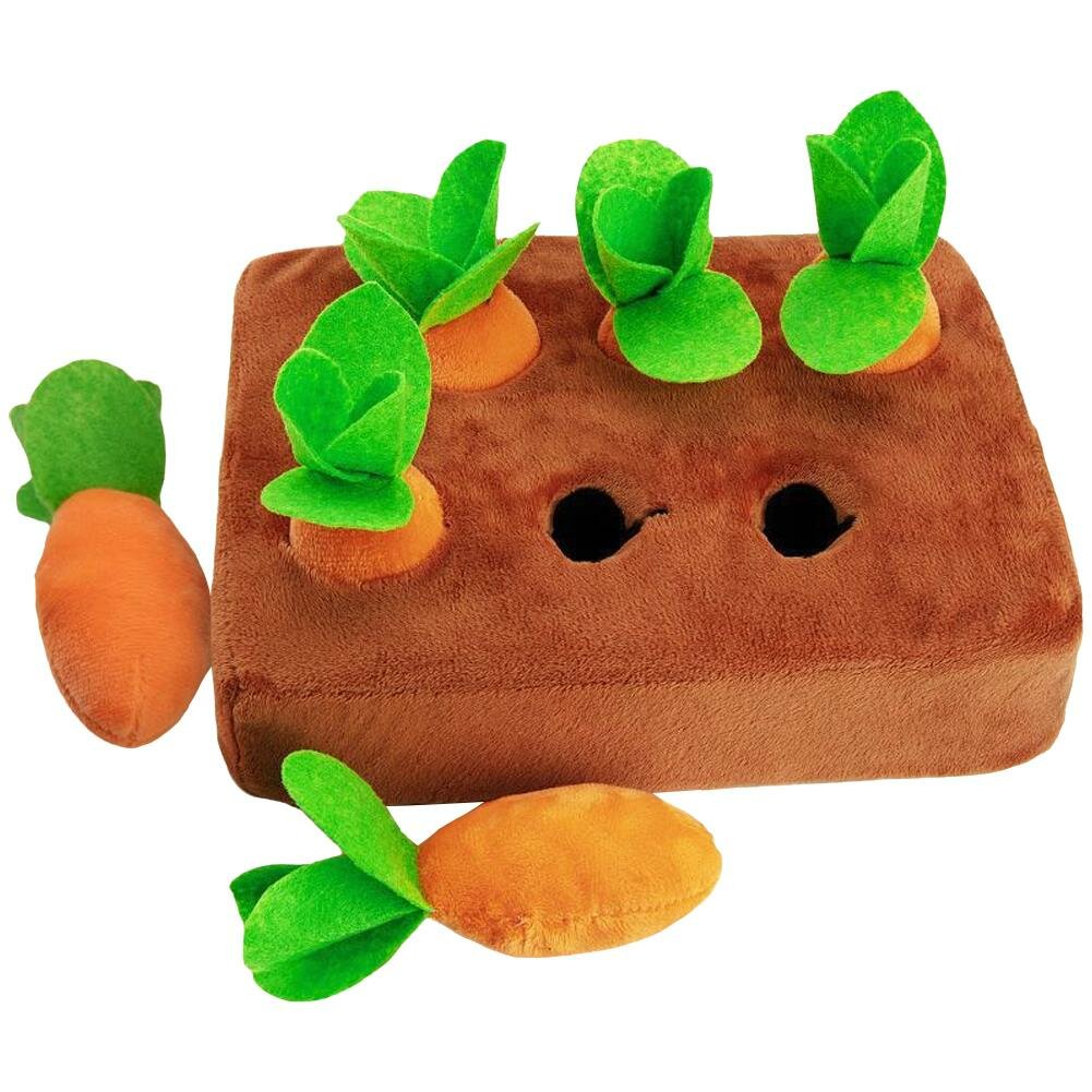 Игровой набор овощей, морковка-игрушка для жевания, мягкая развивашка для детей