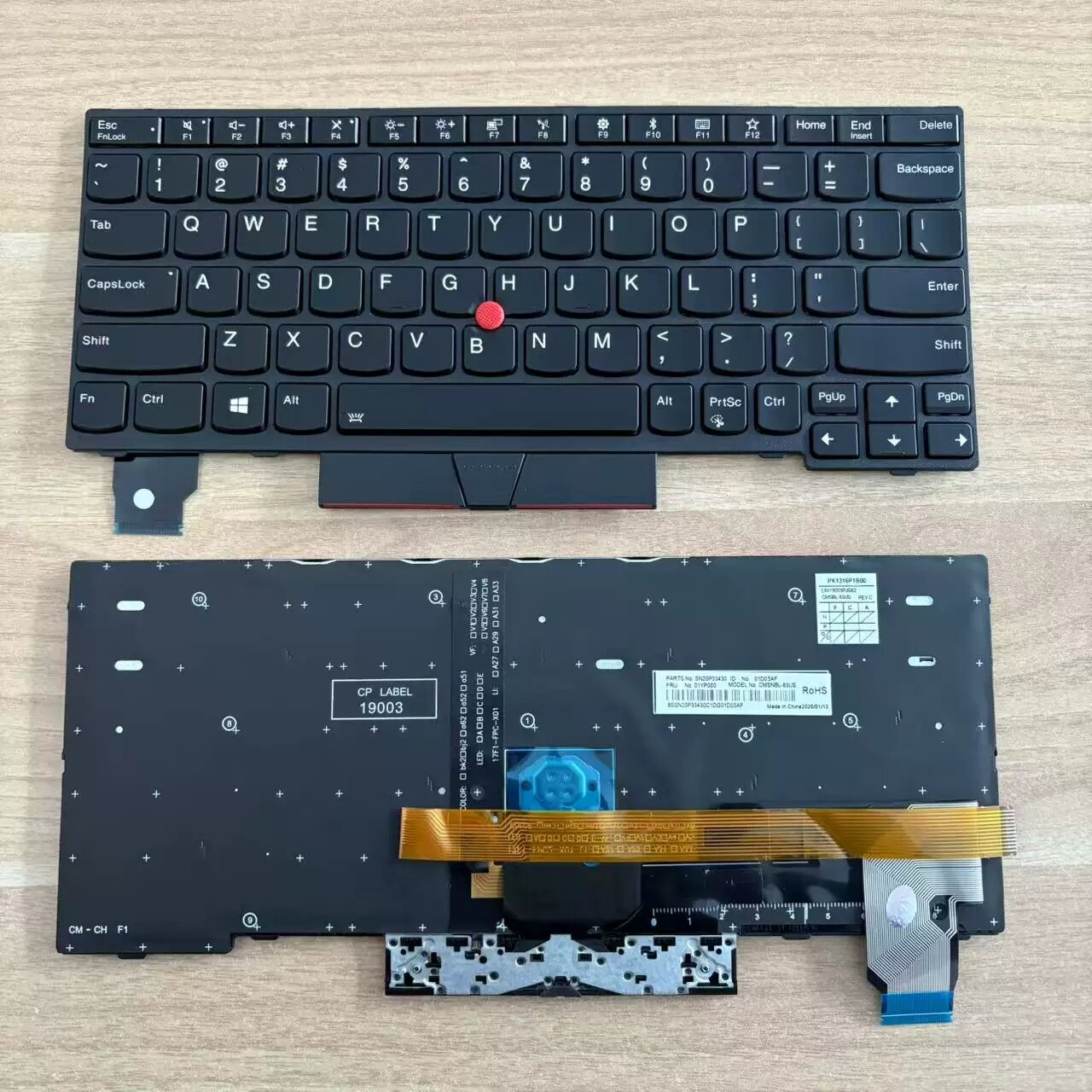 Подходит для клавиатуры Lenovo X280 X13 L13 A285 YOGA X390 X395 S2 5-го поколения. ничего_Новый, с джойстиком (с