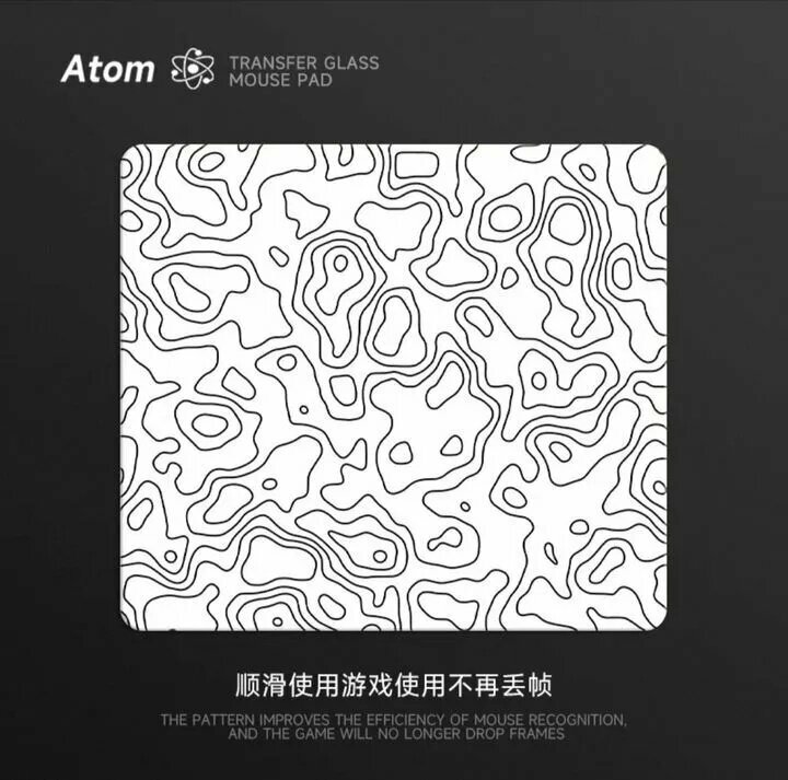 Skypad Коврик для мышки, XL, серебристый