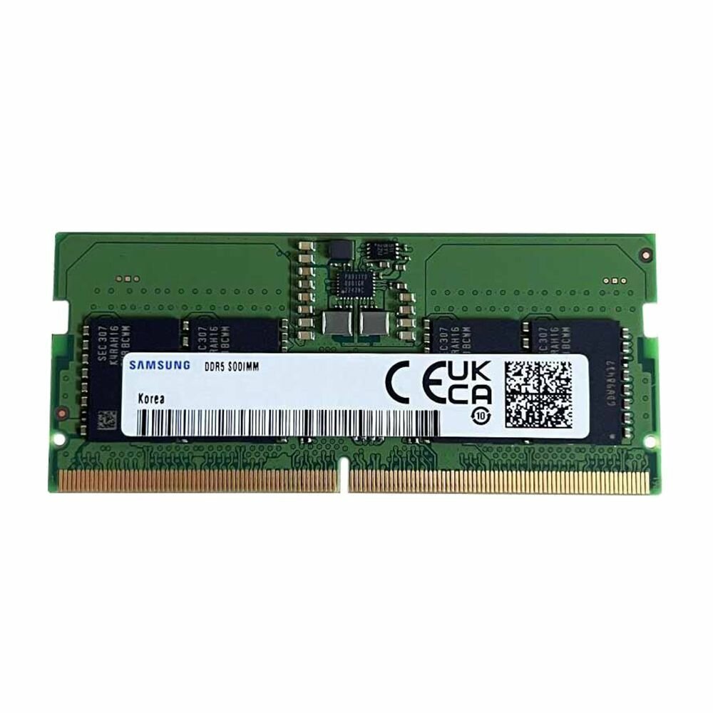 Модуль памяти DDR5 - 1x 8GB Samsung 5600 SODIMM Laptop Non-ECC, CL46, для ноутбука