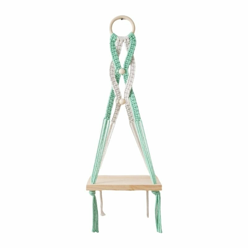 Макраме полка для декора