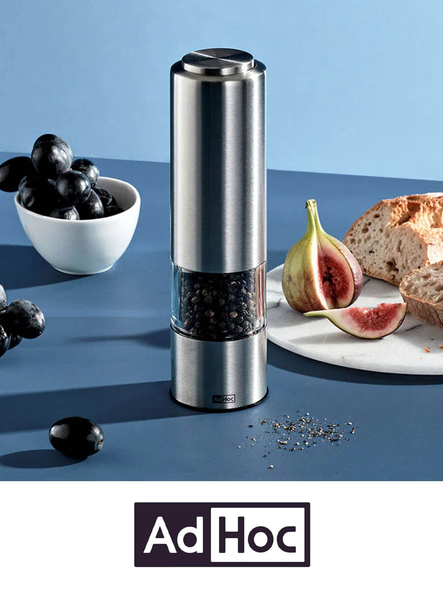Мельница электрическая для соли и перца Adhoc Pepmatik, 1 шт.