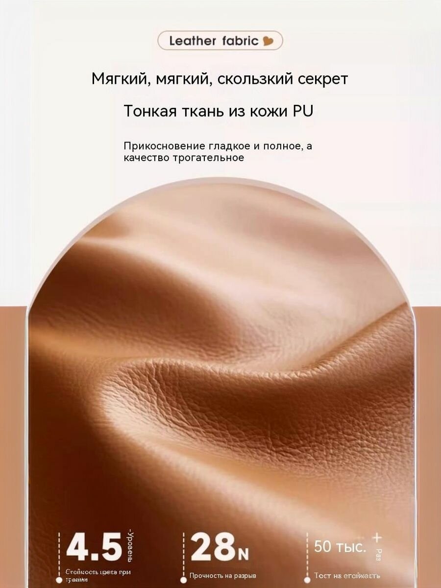 Стул, экокожа, для туалетного столика, с регулировкой высоты, серый — фото 1