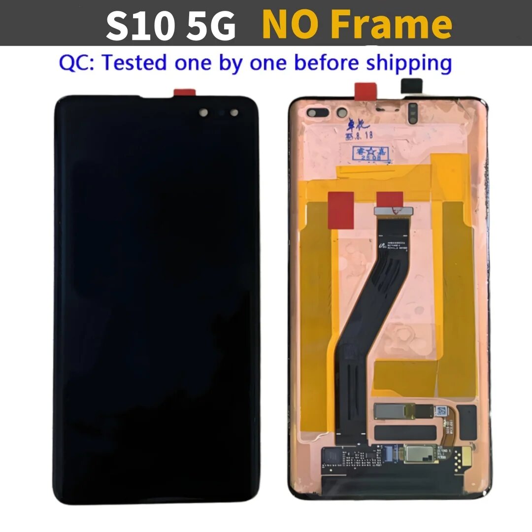 Дисплей для Samsung Galaxy S10 5G G977 G977F, 6.7", No Frame