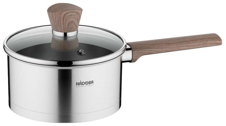 Ковш с крышкой Nadoba LUDVA, 16 см/1,7 л, 727014