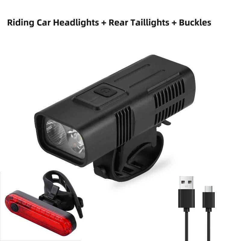 Велофары и задние фонари Riding Car Black P22-rear-buckle