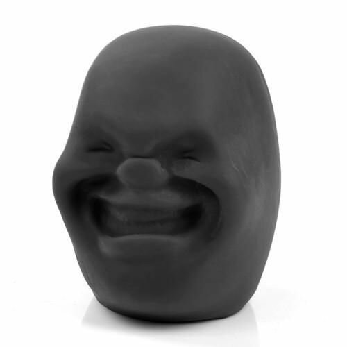 Игрушка антистресс Рожица Caomaru черная