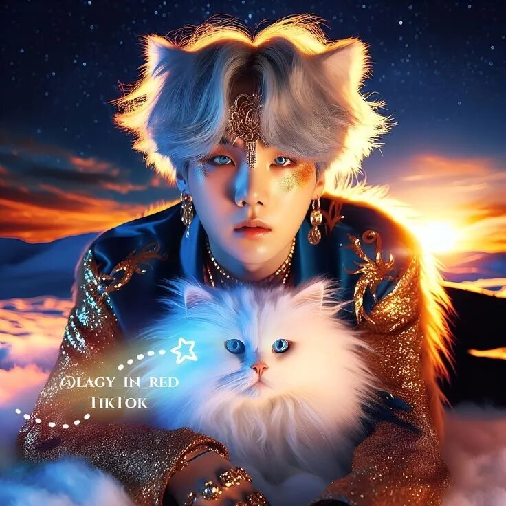 Алмазная Мозаика K-pop BTS Suga / MozArt / Алмазная Вышивка Стразами 40х50 См