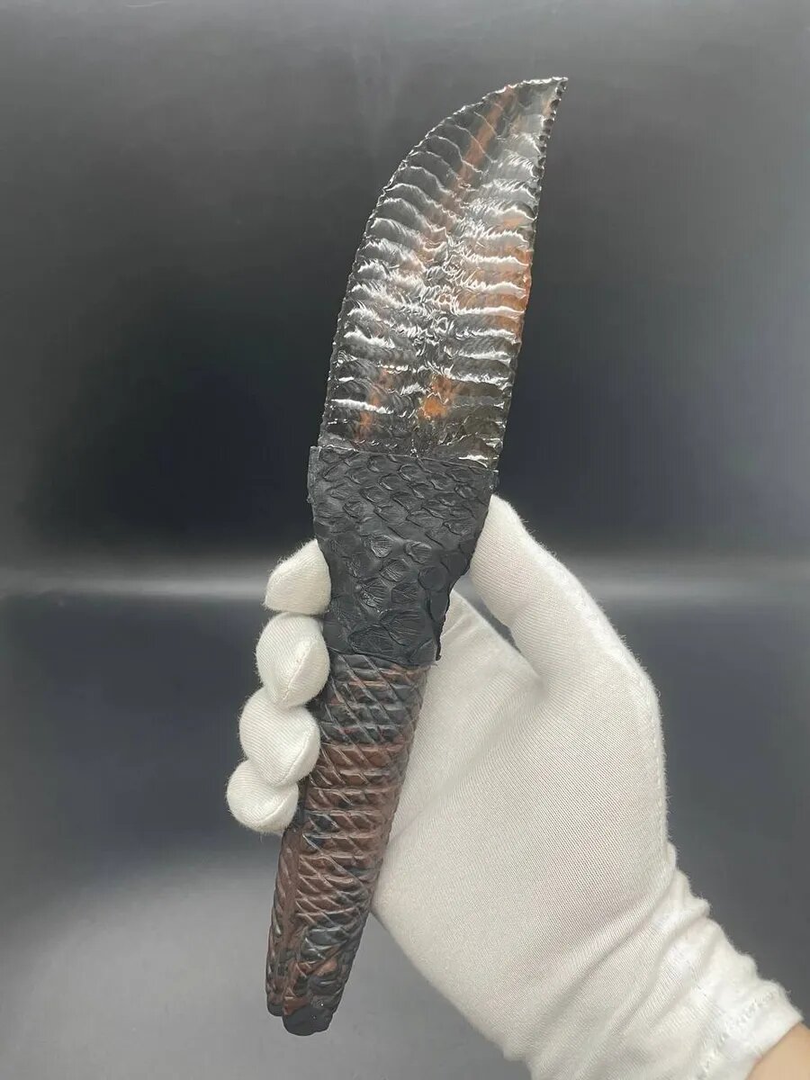 Обсидиановый клинок Змея 25 см